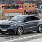 Mercedes GLE Coupe with Wide Body Kit by Prior Design | Carz Tuning