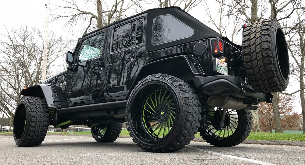 Jeep Wrangler ‘Call of Duty’ Special Gets Massive Wheels and Some ...