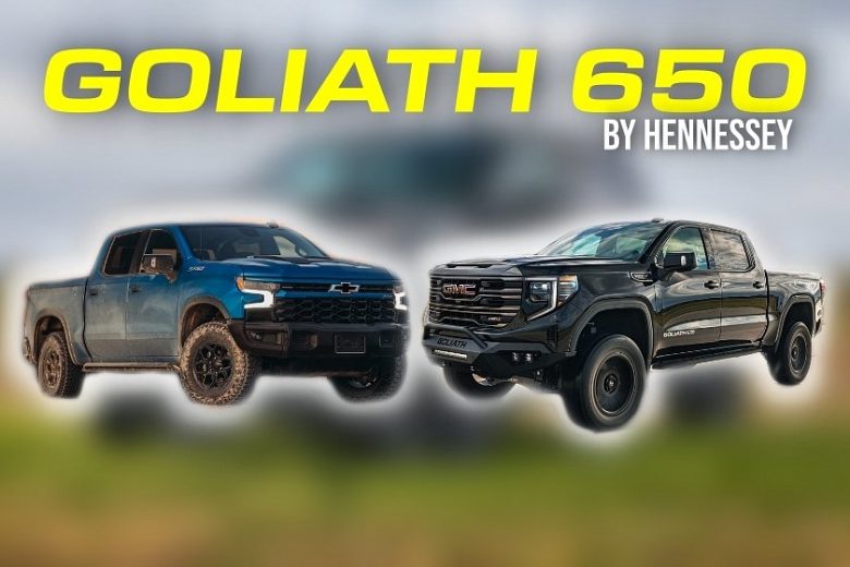 Chevy Silverado & GMC Sierra with Hennessey`s Goliath 650 Upgrade Kit ...
